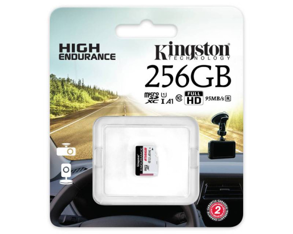 KINGSTON Memorijska kartica UHS-I microSDXC 256GB C10 A1 Endurance SDCE256GB