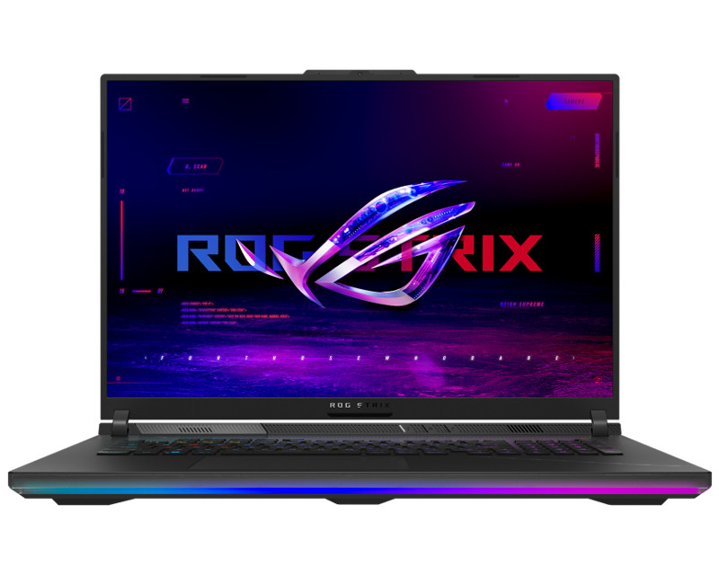 ASUS - ROG Strix SCAR 18 G834JYR-R6093X (18 inča QHD+, i9-14900HX, 64GB, SSD 1TB + 1TB, GeForce RTX 4090, Win11 Pro) laptop + ROG BP4701 ranac