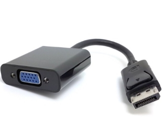 FAST ASIA - Adapter-konvertor DisplayPort (M) - VGA (F) crna