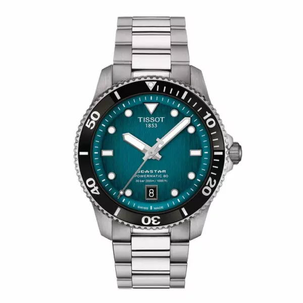 Tissot T1208071109100 Seastar Steel Green