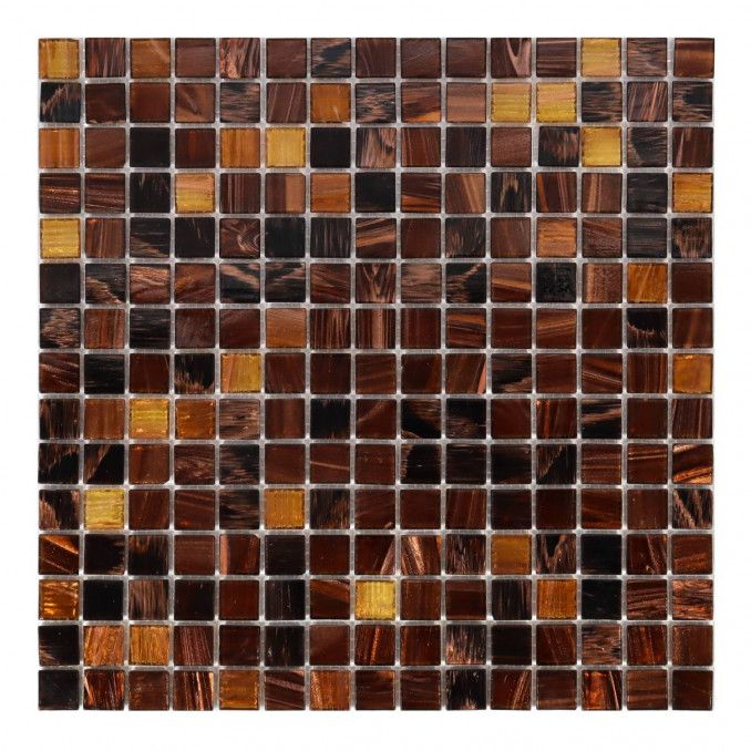 MOZAIK Brown staklo GM007 33x33