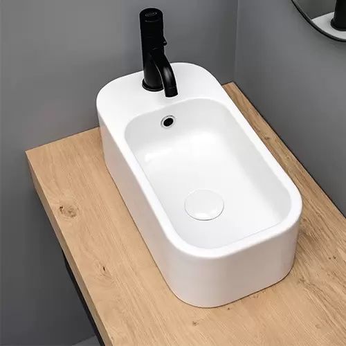 AXA Cosa MINI lavabo BELI sjaj 48x25 cm