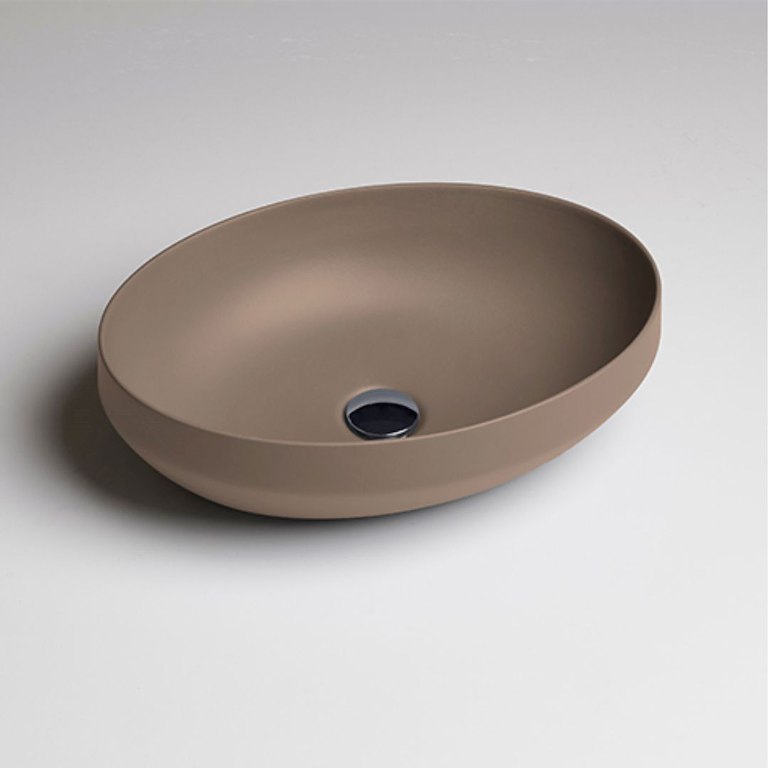 AXA Decus Oval lavabo sahara mat 50x35 cm