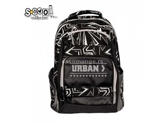 S-COOL Anatomski Ranac Urban Black lines SC1647