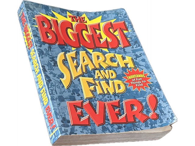 The biggest search and find ever