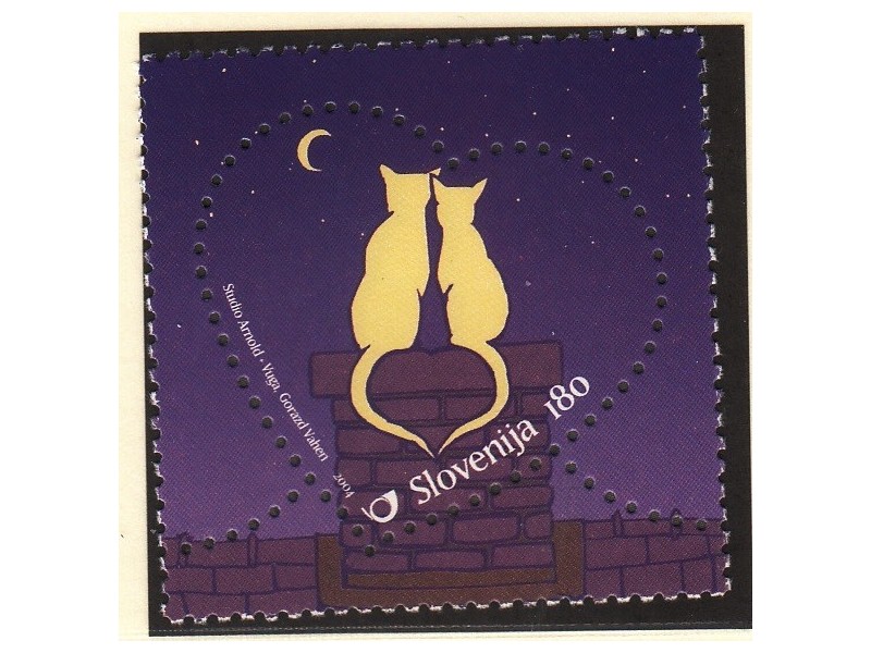 (rcd085) slovenija cista marka 2004 god