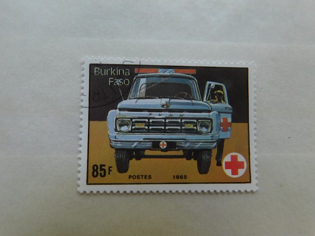 BURKINA FASO RED CROSS 1985