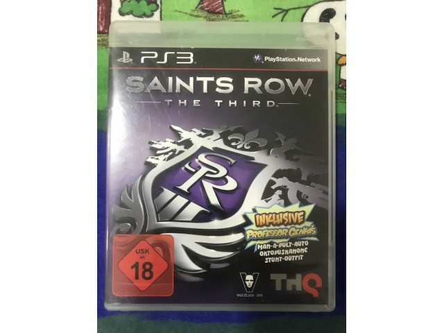 Saints Row The Third / PS3 Igra