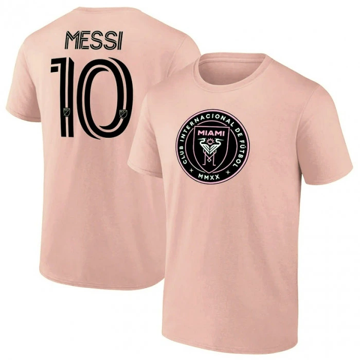 Lionel Messi Inter Miami CF Authentic Stack Pink majica