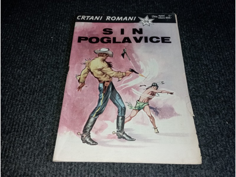 CRTANI ROMANI broj 94 Epizoda: SIN POGLAVICE