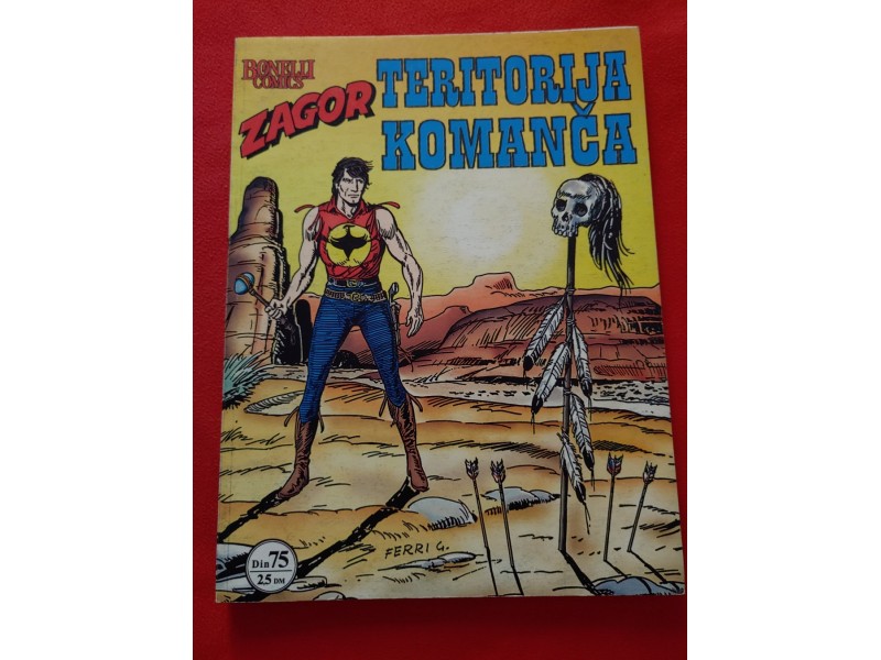 Zagor (Vannini) - br. 2 - Teritorija Komanca