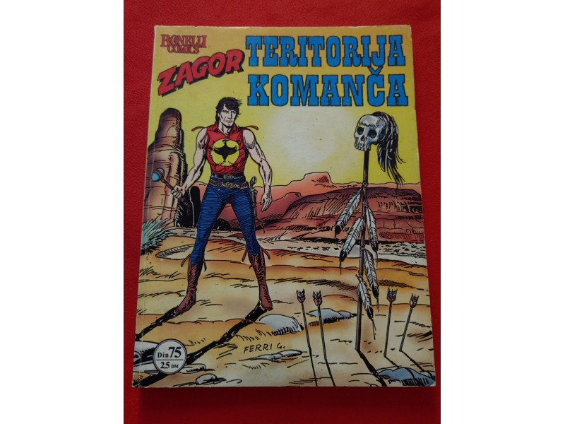 Zagor (Vannini) - br. 2 - Teritorija Komanca