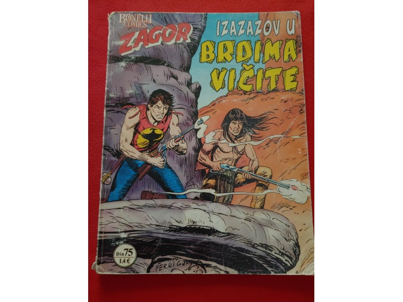 Zagor (Vannini) - br. 4 - Izazov u brdima Vicite