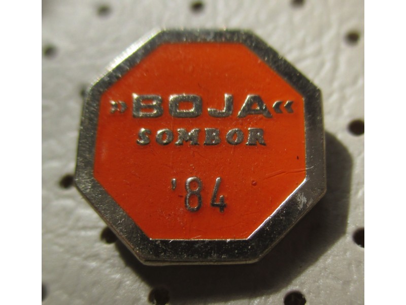 Z2- Značka Boja 1984. Sombor Jugoslavija