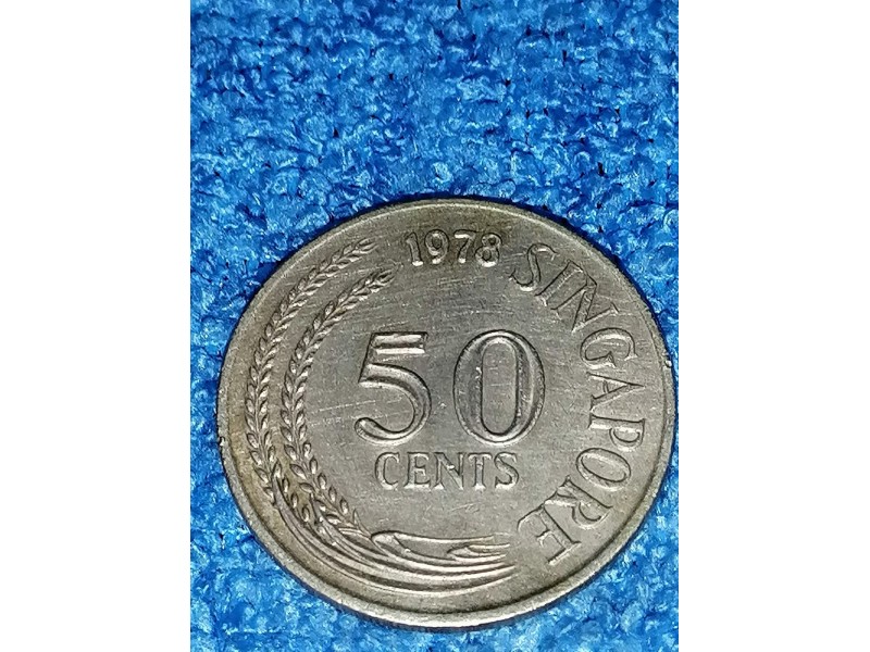 50 CENTS 1978. SINGAPUR