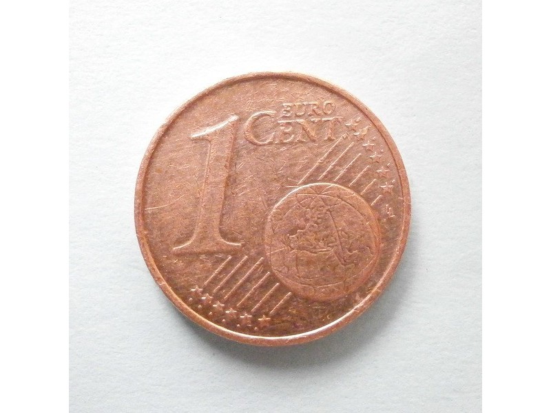 Austria 1 euro cent 2005