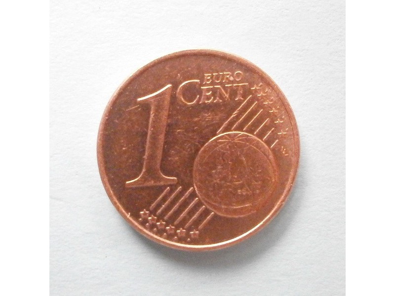 Austria 1 euro cent 2008