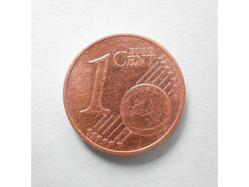 Austria 1 euro cent 2014