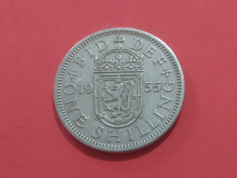 Britanija - 1 shilling 1955 god