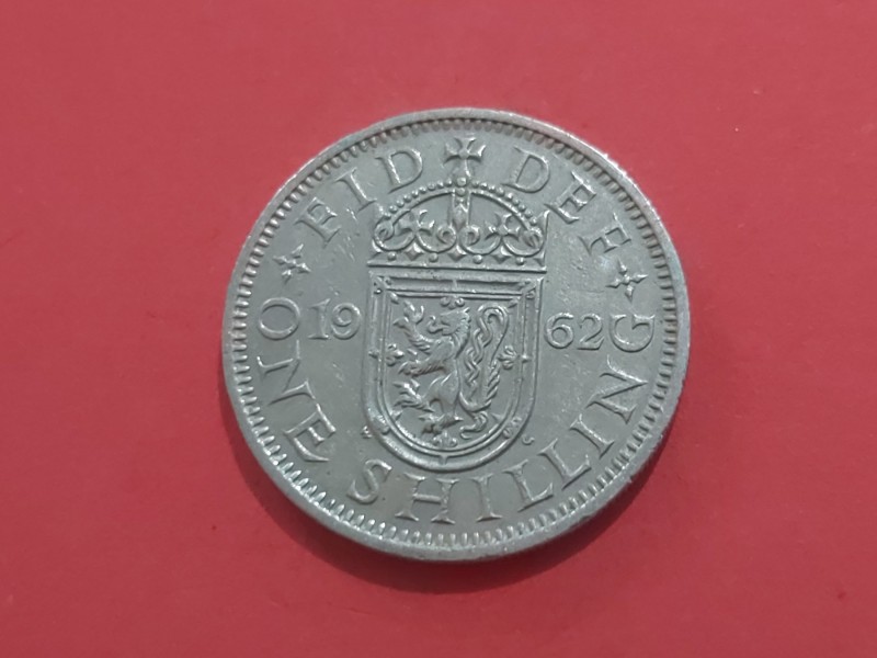 Britanija - 1 shilling 1962 god