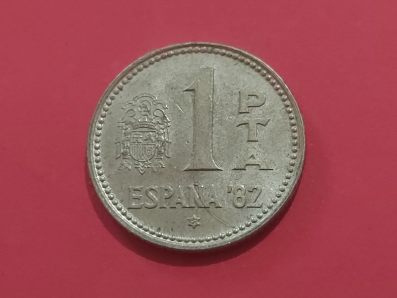 Španija - 1 peseta 1980 god