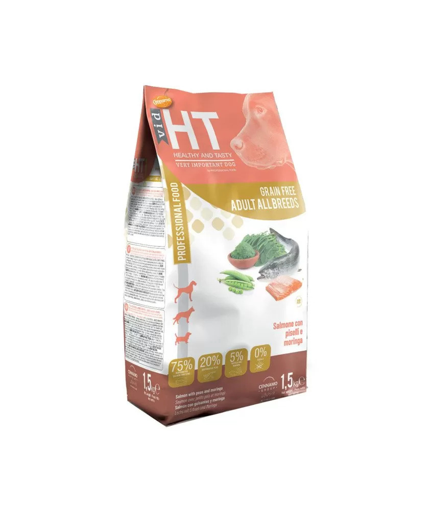 Healthy and Tasty Losos Hrana za odrasle pse, bez žitarica 1.5kg