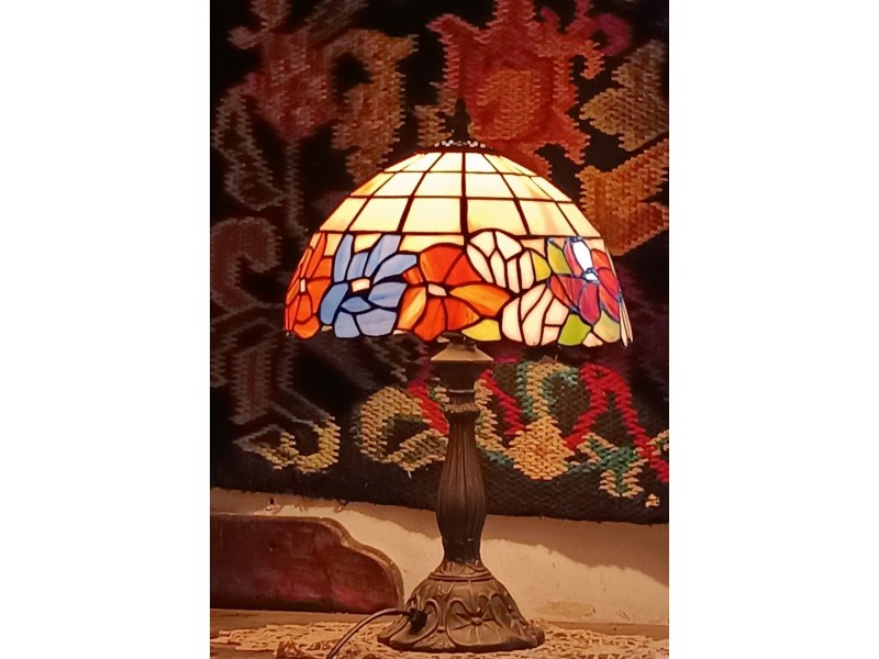 1***TIFFANY STONA LAMPA***FENOME***FREE DELIVERY***