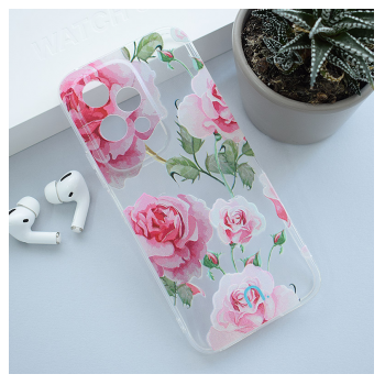 MASKA NANOBIT PRINT ZA HONOR 200 LITE ROSES