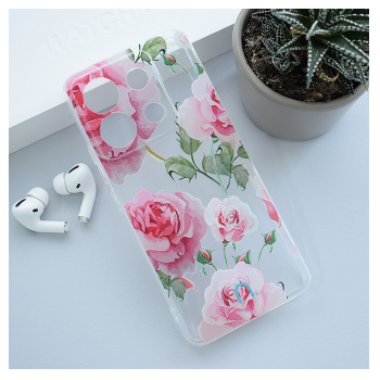 MASKA NANOBIT PRINT ZA XIAOMI REDMI NOTE 13 PRO 5G ROSES