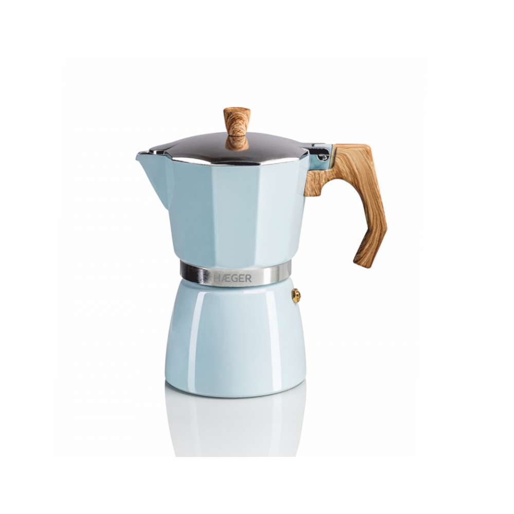 HAEGER HECP-06A.011A DŽEZVA ZA ESPRESSO KAFU 6 ŠOLJICA 300ML PLAVA