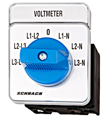 Voltmetarska prekl. 1p/20A/L-L/L-N/AC21/mont.na vrat. fi22mm
položaji ručice: L3-L1/L2-L3/L1-L2/0/L1-N/L2-N/L3-N, korak ručice: 30°, AC21: 20A [690V AC] | AC23: 16A/7.5kW [400V AC] | AC3: 5.5kW [...