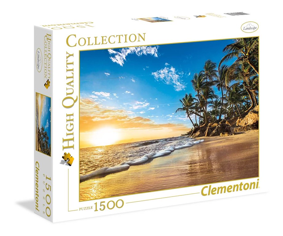 CLEMENTONI PUZLE 1500 PCS TROPICAL