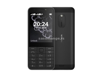 NOKIA 230 2,8" 2024 Dual SIM- CRNA