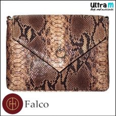 Falco House 4065 Zmijski print braon