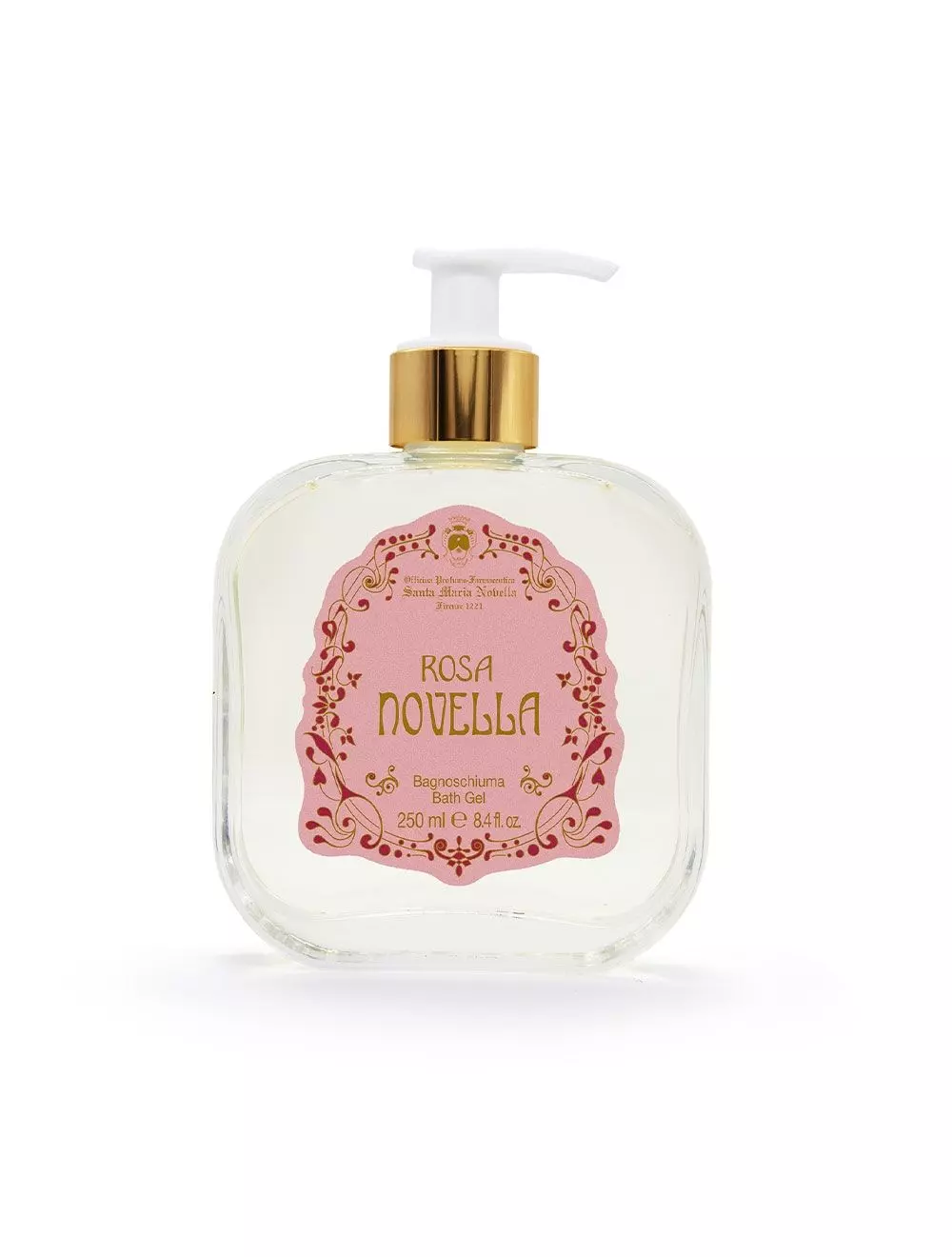 Santa Maria Novella Rosa Novella Bath Gel - Uniseks gel za tuširanje