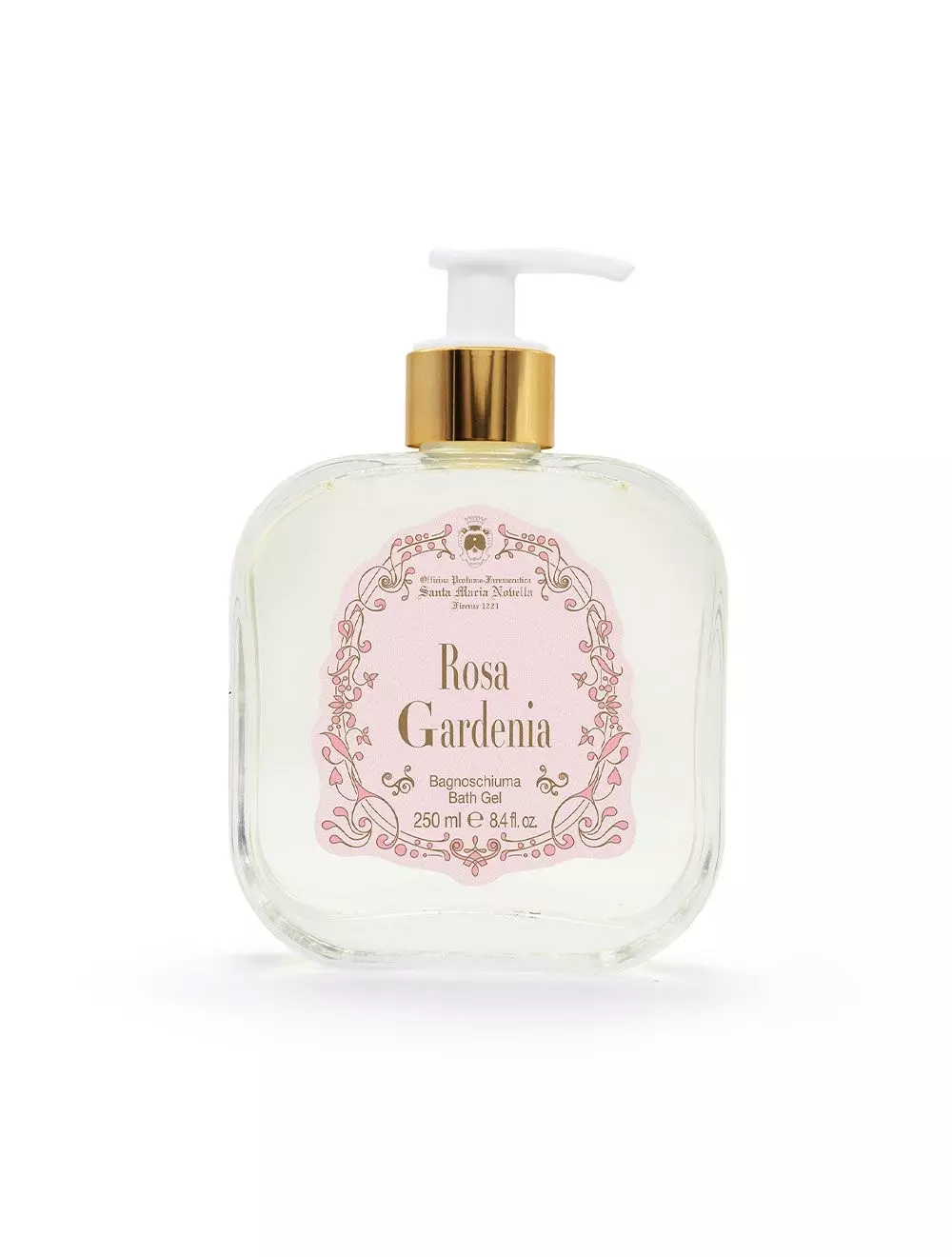 Santa Maria Novella Rosa Gardenia Bath Gel - Uniseks gel za tuširanje