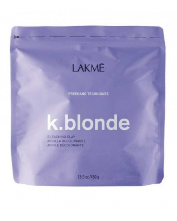 Blanš na bazi gline – Lakme K.blonde Bleaching clay 450g