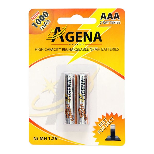 Baterija punjiva Agena AAA NiMH 1000mAh