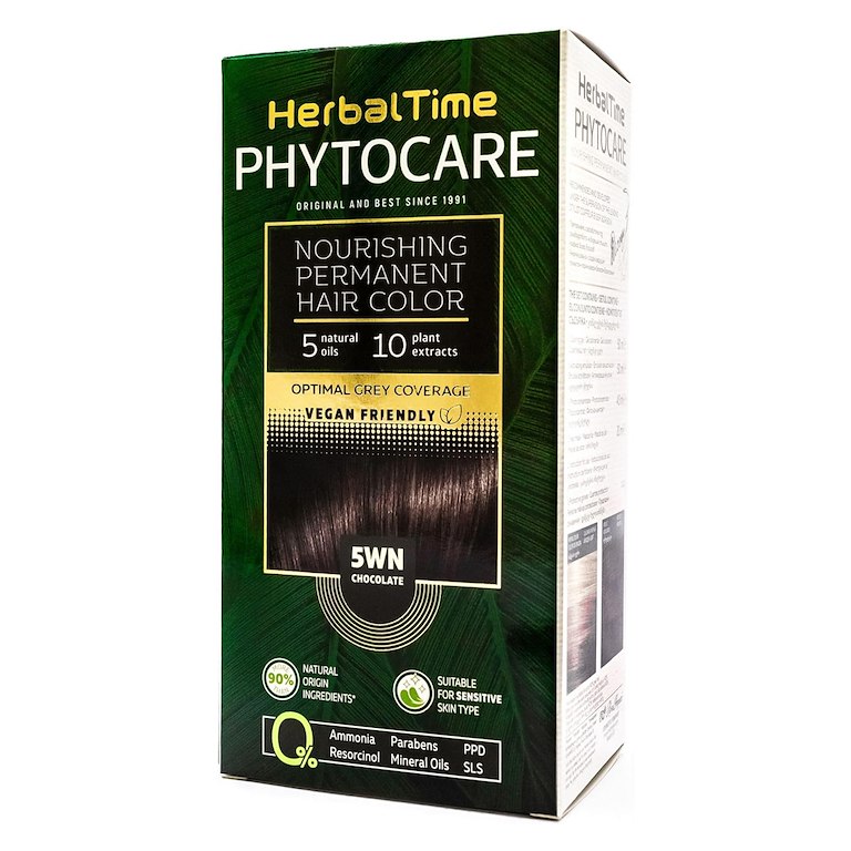 HERBAL TIME boja za kosu 5WN Chocolate