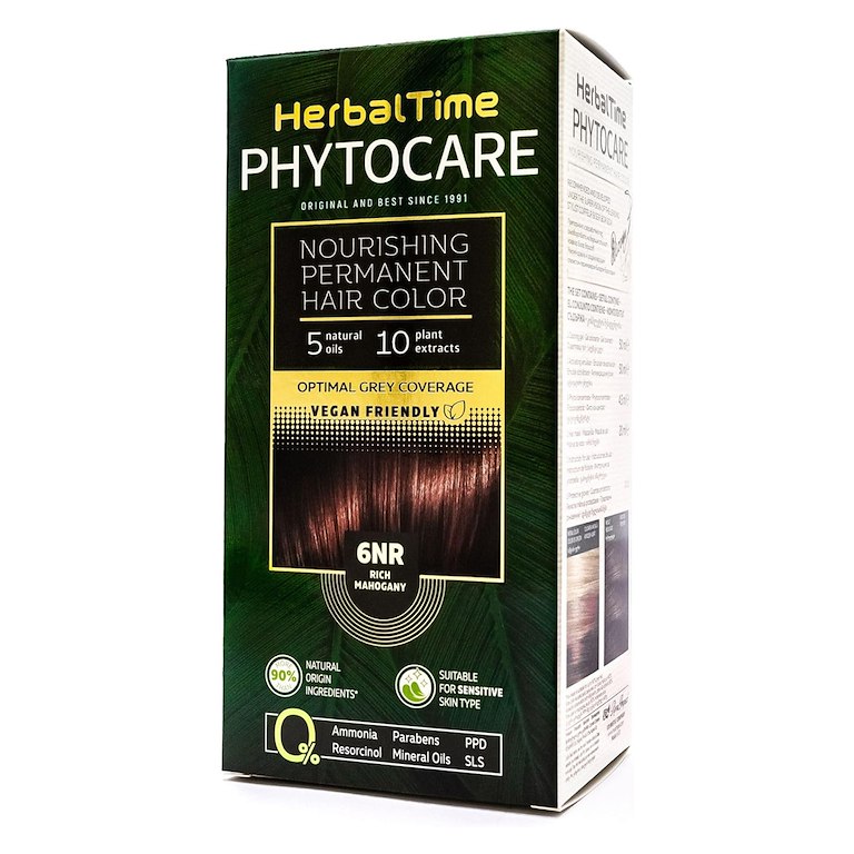 HERBAL TIME boja za kosu 6NR Rich Mahogany