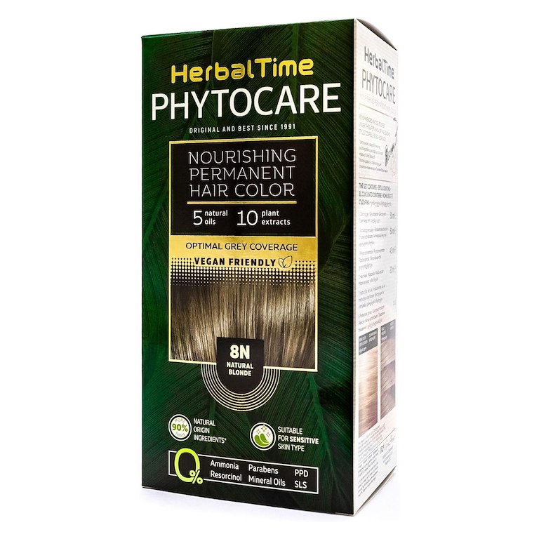 HERBAL TIME boja za kosu 8N Natural Blonde