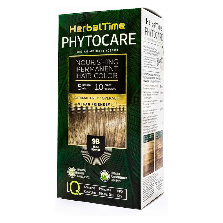 HERBAL TIME boja za kosu 9B Beige Blonde