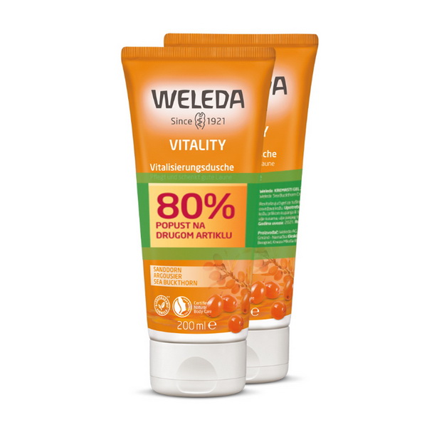 Weleda PROMO gel za tuširanje Pasji Trn 200mlx2