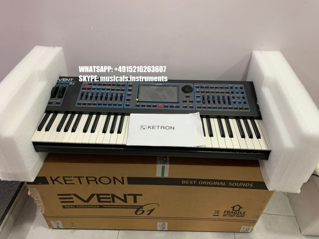 Novi Ketron EVENT aranžerska klavijatura sa 61 tipkom, Ketron SD80-kromatski, Ketron SD60/SD60K, Ketron SD9, Ketron SD7, Ketron SD80, modul aranžera Ketron SD90, Yamaha Genos2 XXL 76 tipki, Korg Pa5X