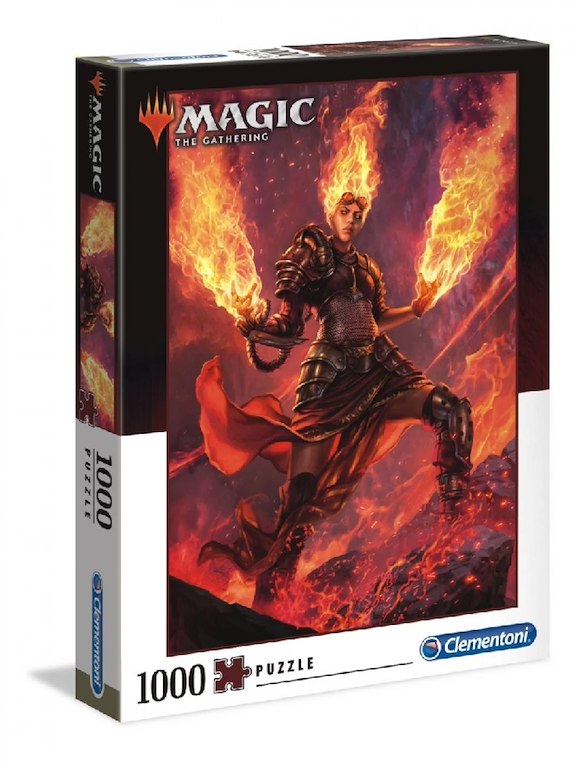 CLEMENTONI SLAGALICA 1000PCS A MAGIC THE GATHERING CHANDRA NALAA 39561