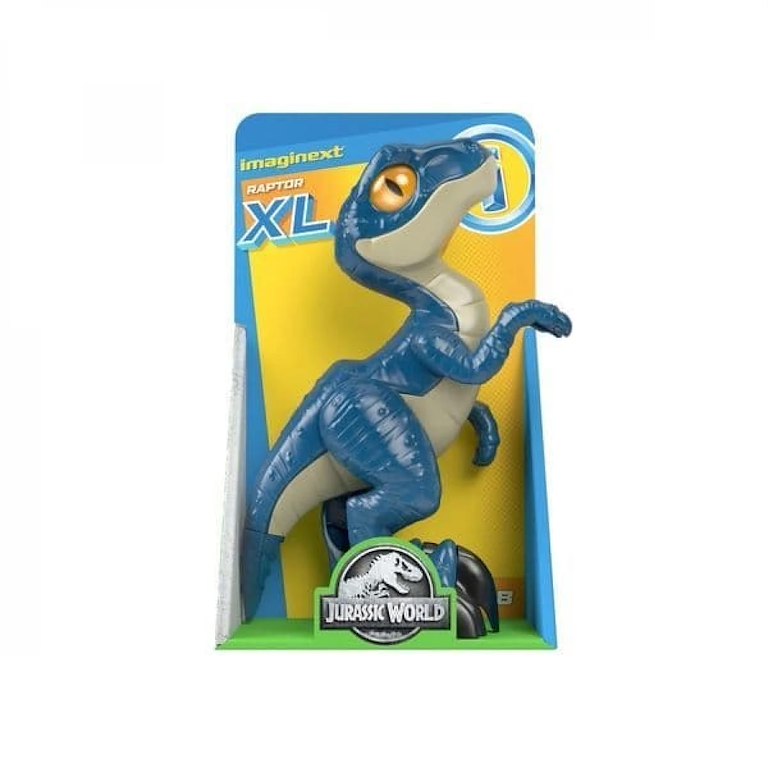 JURASSIC WORLD CAMP CREATACEOUS IMAGINEXT XL DINO RAPTOR MATTEL