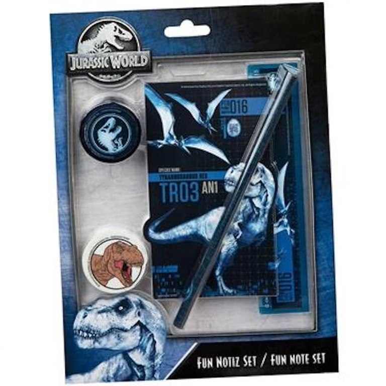 JURASSIC WORLD SET ZA PISANJE 5 PCS