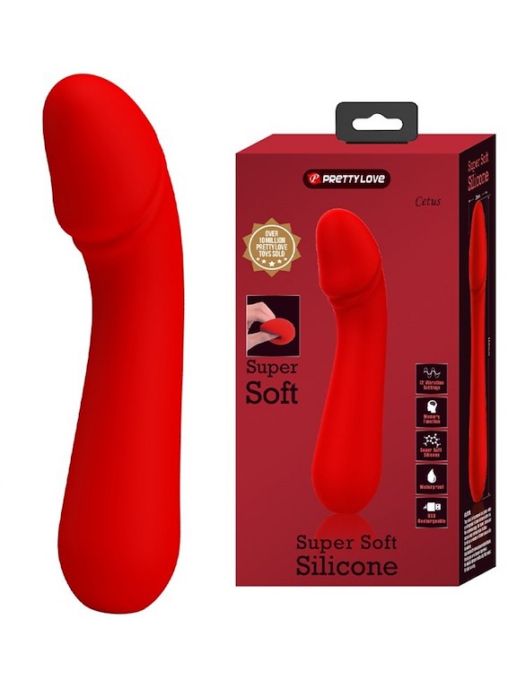 Vibrator za G tacku Cetus red