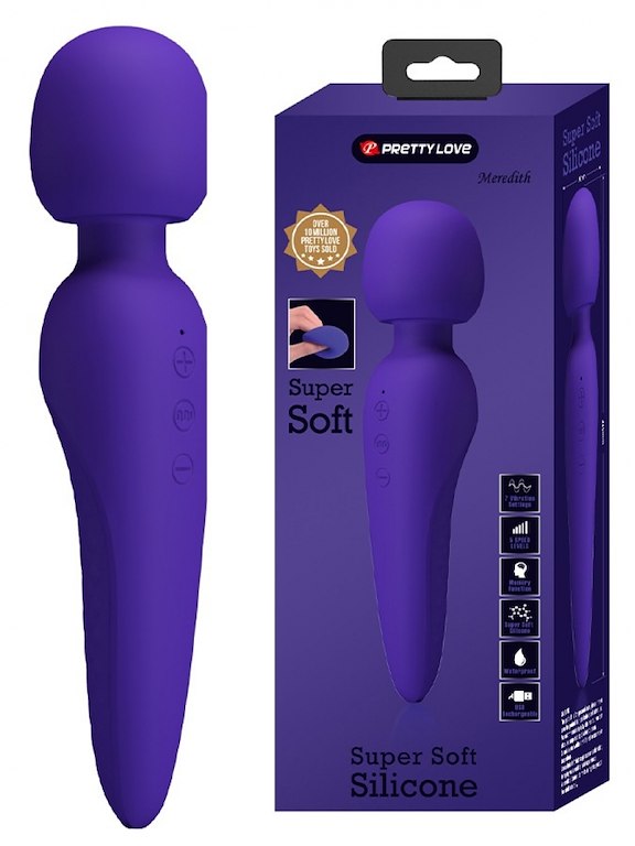 Ljubicasti Wand vibrator Meredith