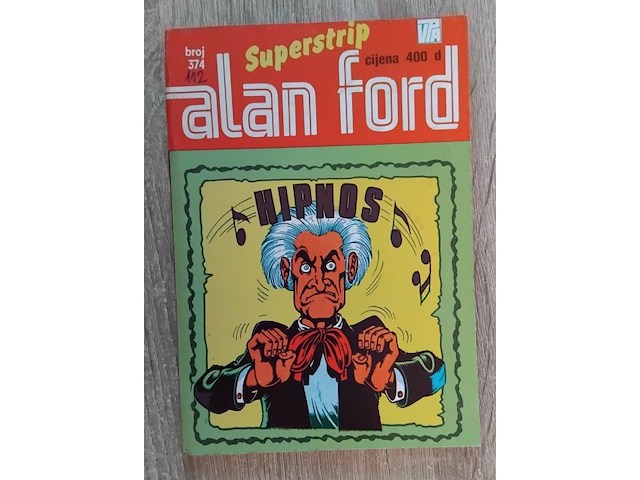 Alan Ford vjesnik 374 Hipnos